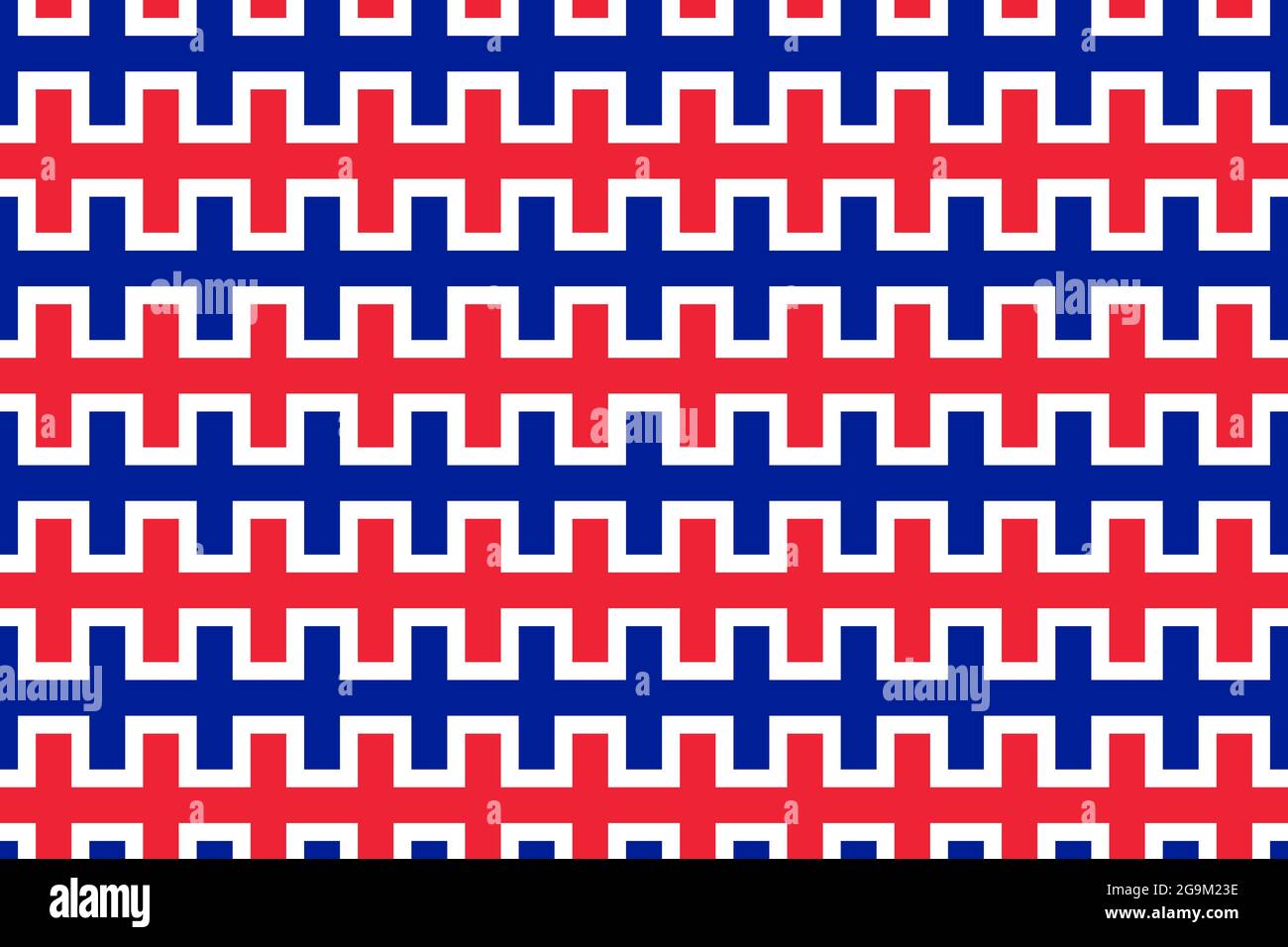 Simple geometric pattern in the colors of the national flag of France ...