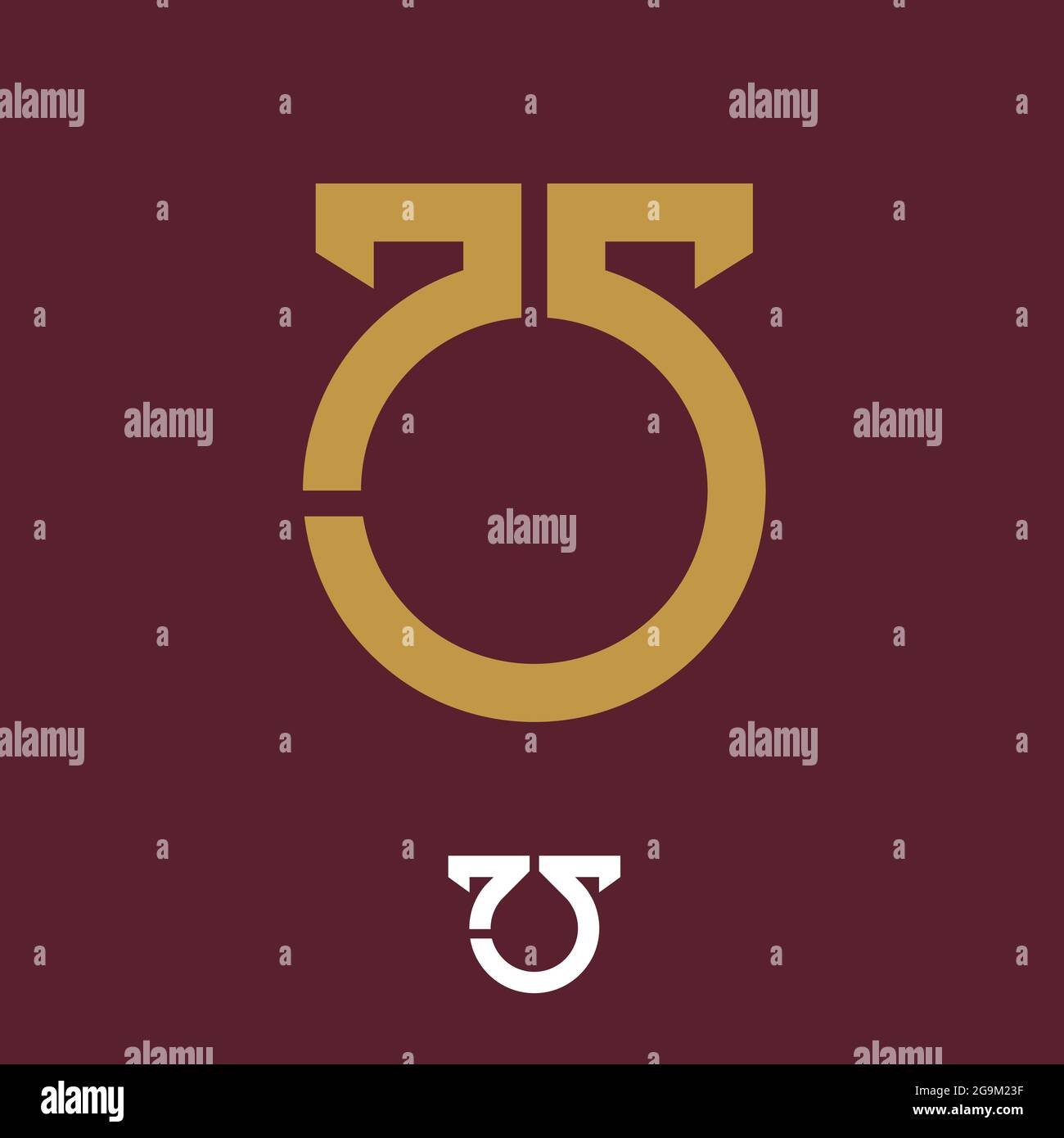 75 seventy five symbol vector conceptual illustration for design ...