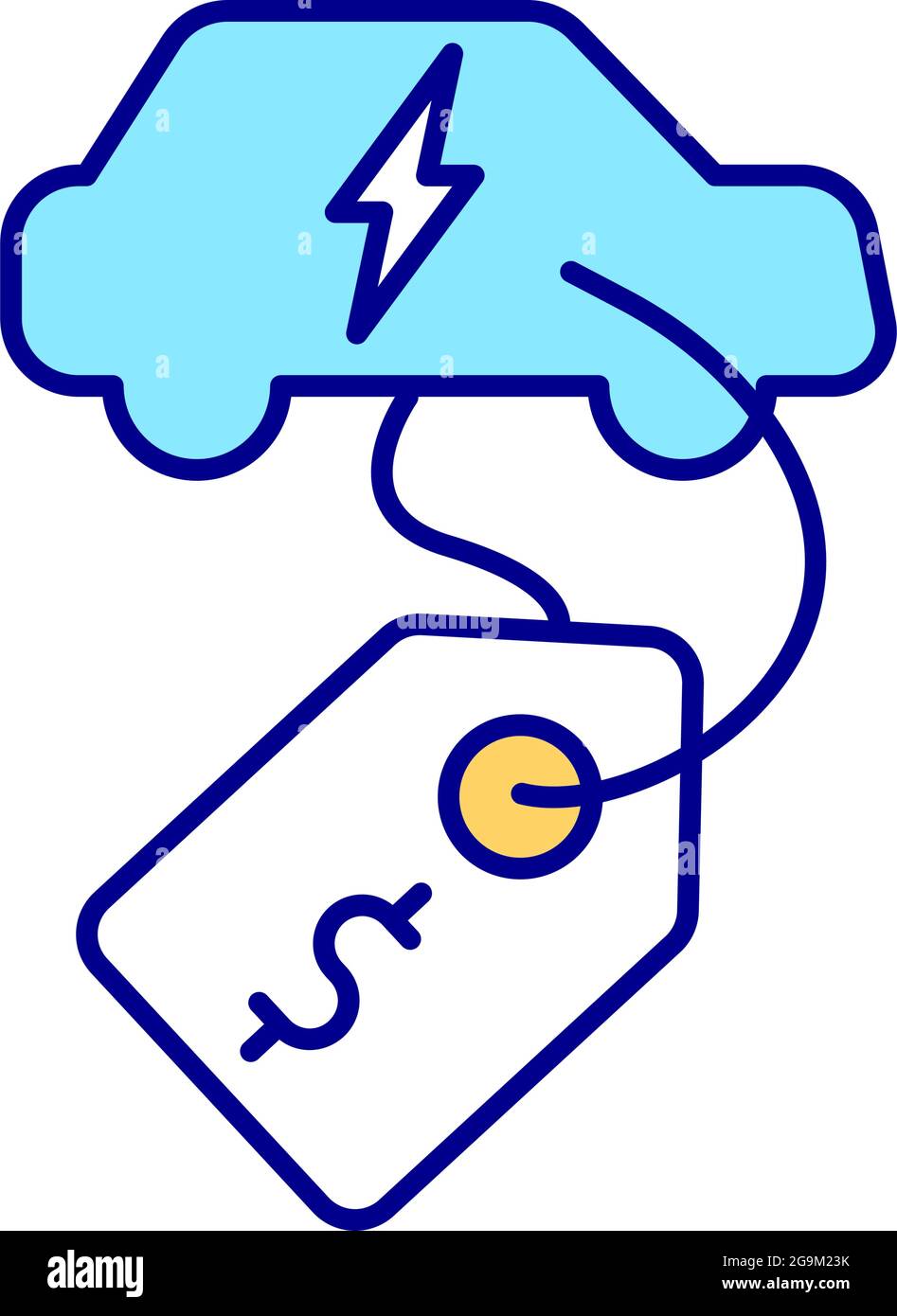 Driverless electric vehicles Stock Vector Images - Alamy