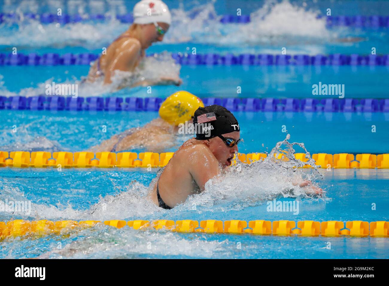 Tokyo, Japan. 27th July, 2021. Lilly King (USA) in the women's 100m ...