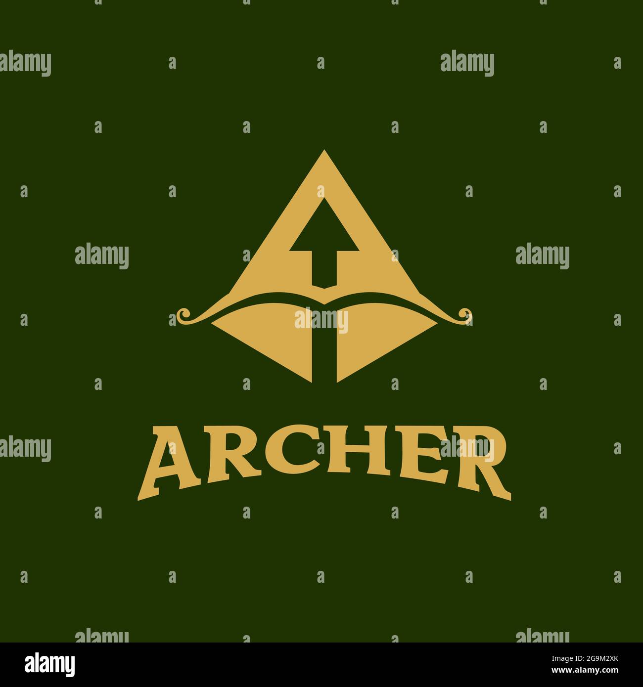 Archer logo hi-res stock photography and images - Alamy
