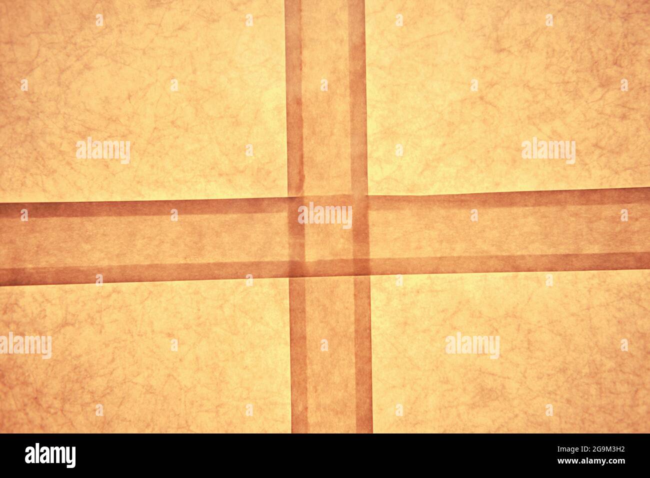 Texture of the gift box glowing from the inside, background Stock Photo ...