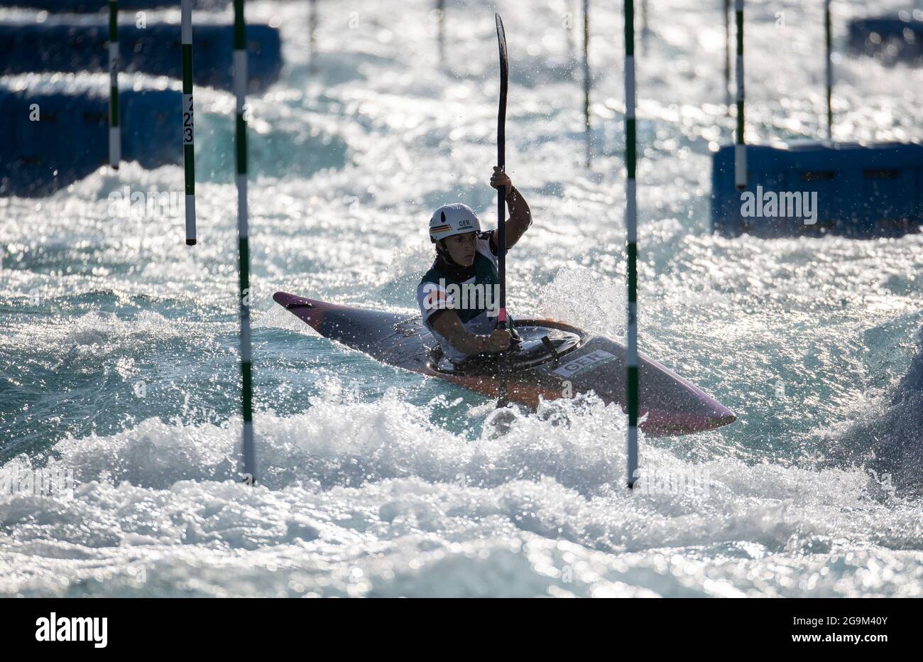 Tokyo, Japan. 27th July, 2021. Ricarda Funk of Germany competes during ...