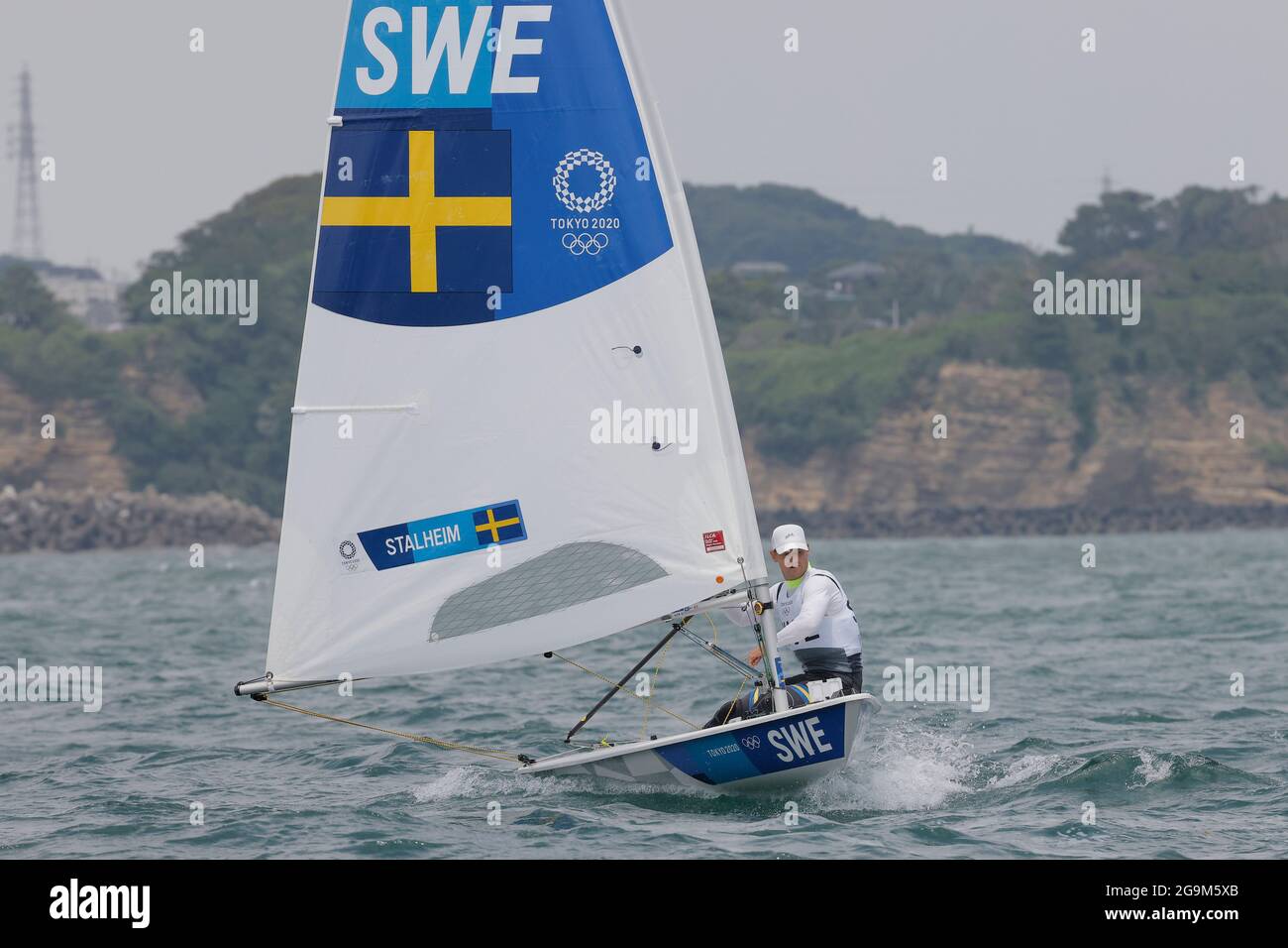 Kanagawa, Japan. 26th July, 2021. STALHEIM Jesper (SWE) Sailing : Men's ...