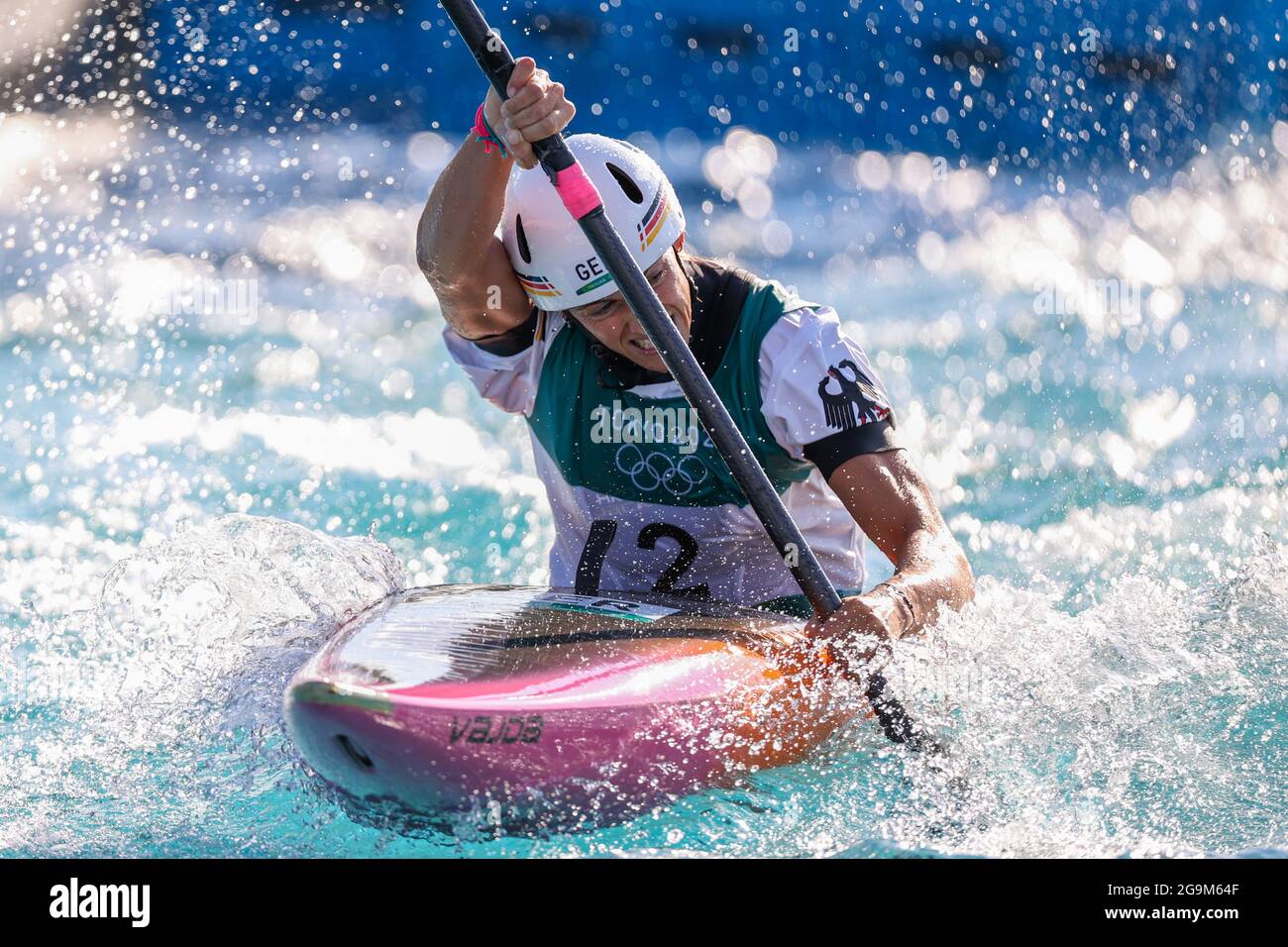 Tokyo, Japan. 27th July, 2021. Ricarda Funk of Germany competes during ...