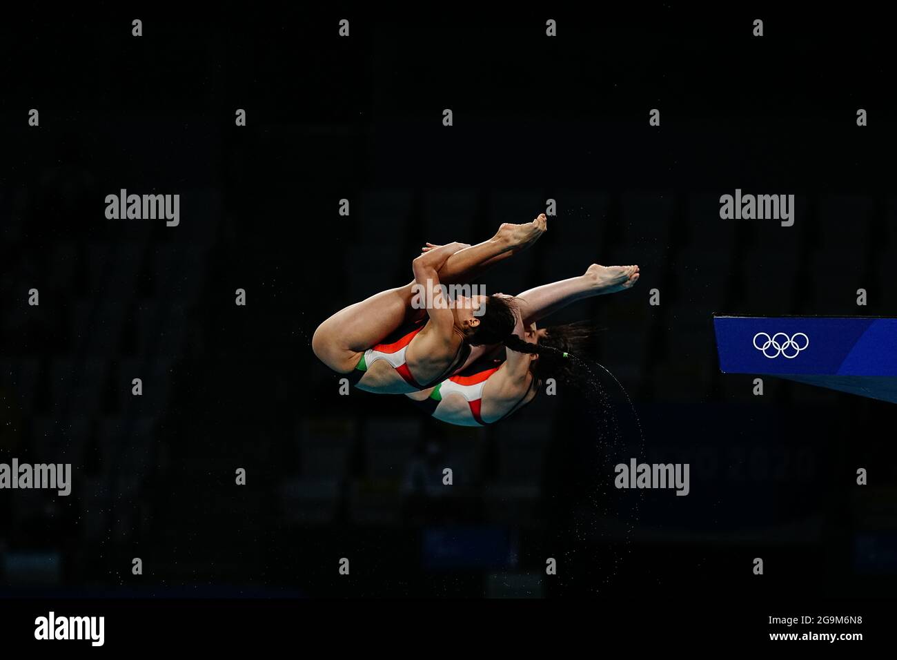 Tokyo, Japan. 27th July, 2021. Swimming: Olympics, finals, water diving ...