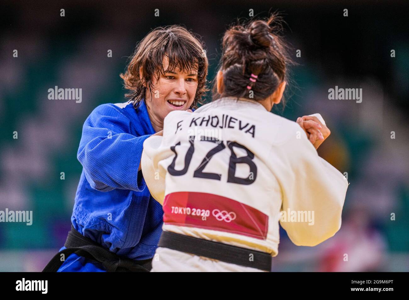 Tokyo, Japan. 27th July, 2021. TOKYO, JAPAN - JULY 27: Farangiz ...