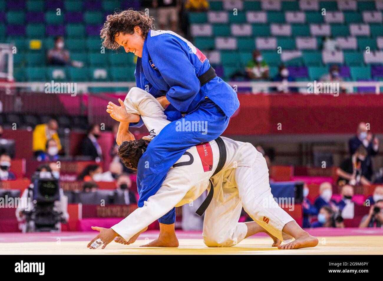 Farangiz khojieva of uzbekistan and sandrine billiet of cape verde hi ...
