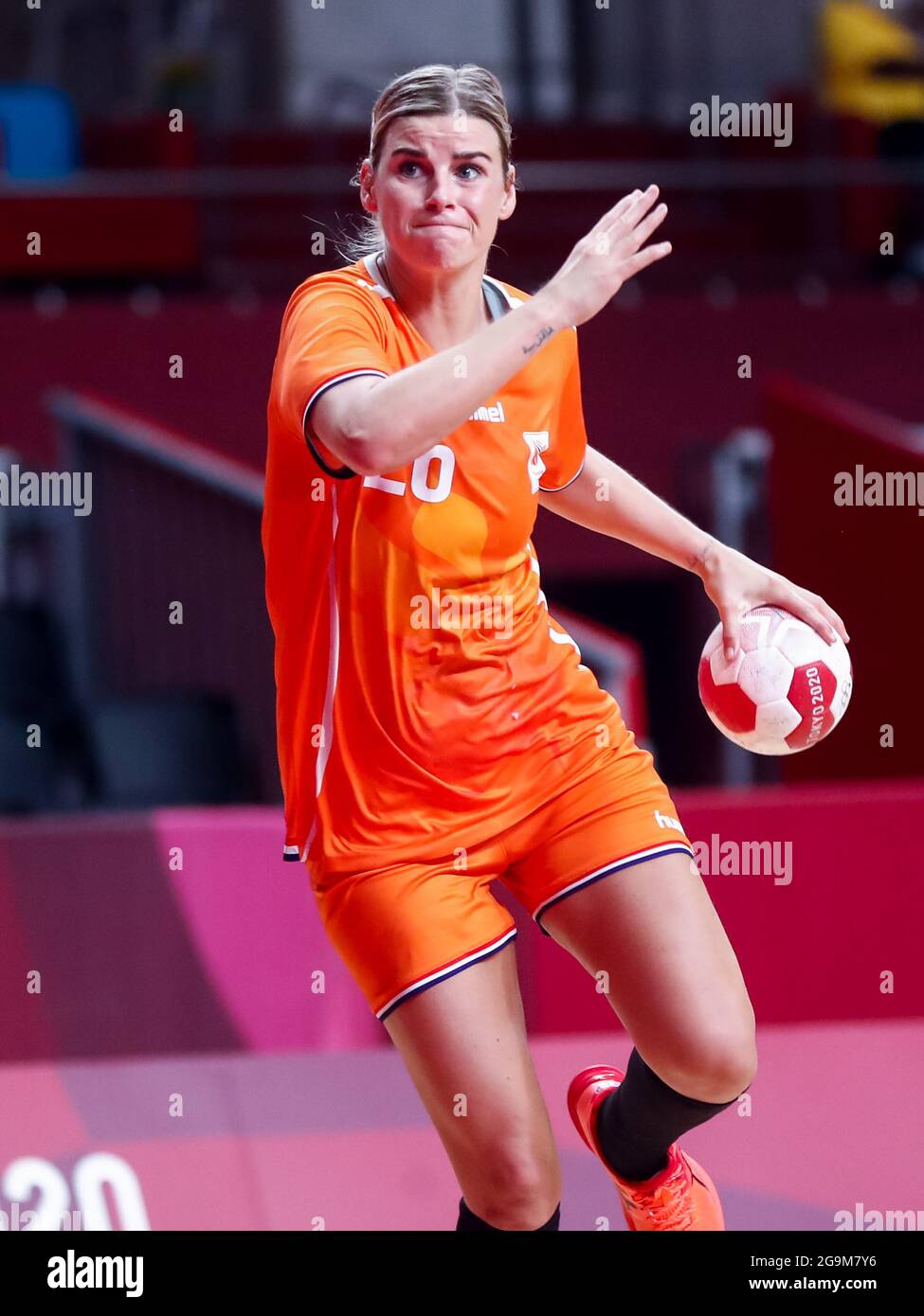 Tokyo, Japan. 27th July, 2021. TOKYO, JAPAN - JULY 27: Angela Malestein ...