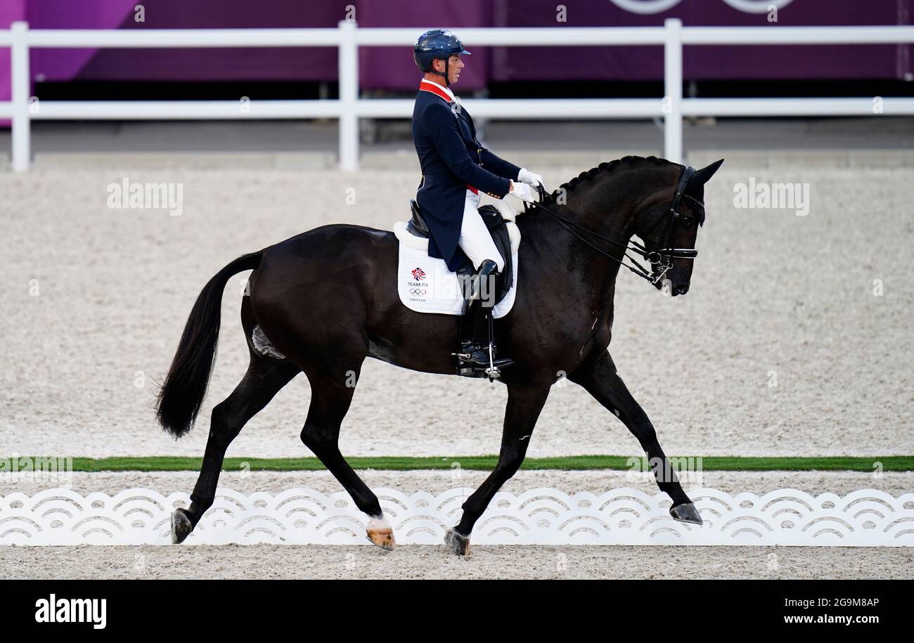 Great Britain’s Carl Hester during the Dressage Team Grand Prix Special ...
