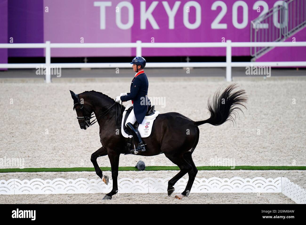 Great Britain’s Carl Hester during the Dressage Team Grand Prix Special ...