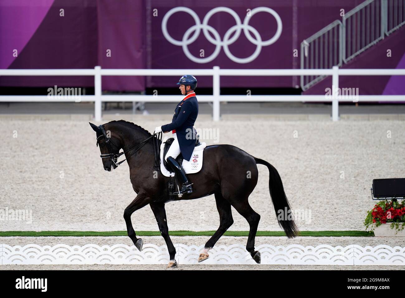 Great Britain’s Carl Hester during the Dressage Team Grand Prix Special ...