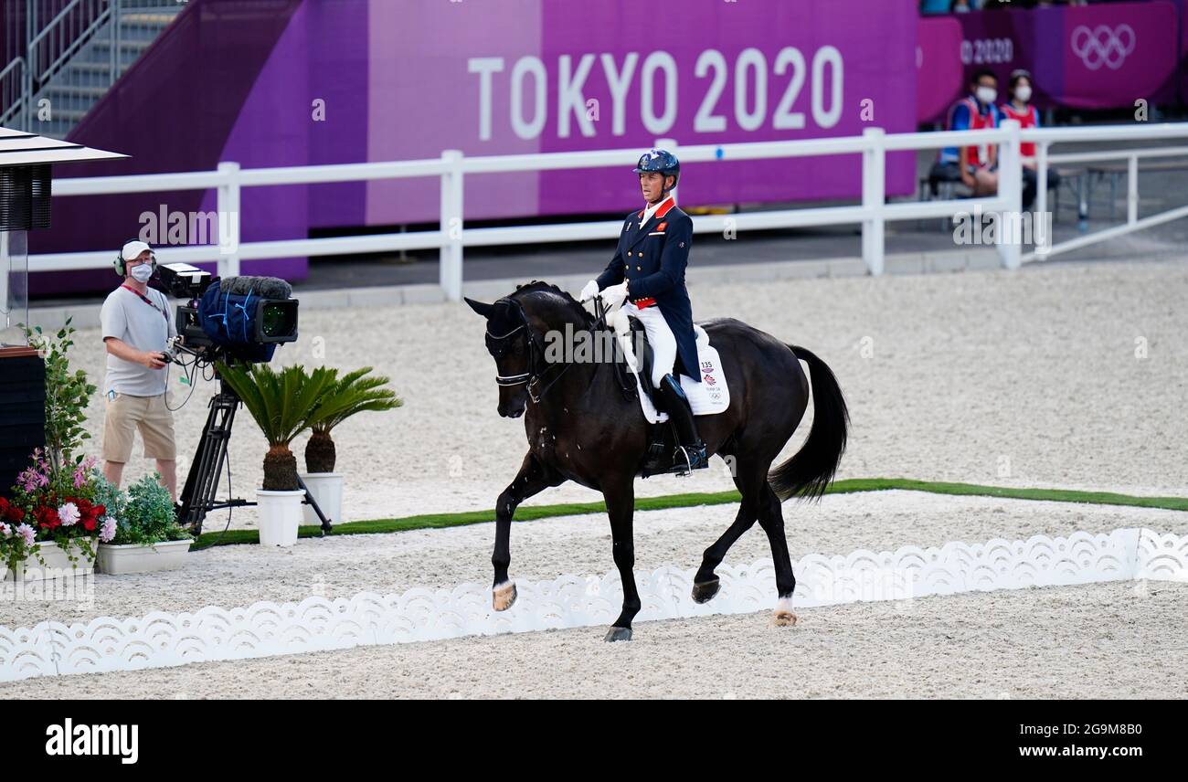 Great Britain’s Carl Hester during the Dressage Team Grand Prix Special ...