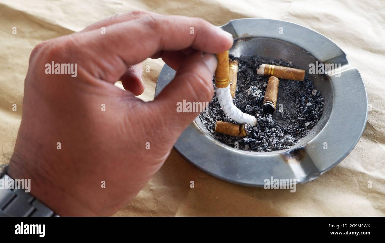 Yogyakarta 27 July 2021 Turning off cigarettes is a sign that ...