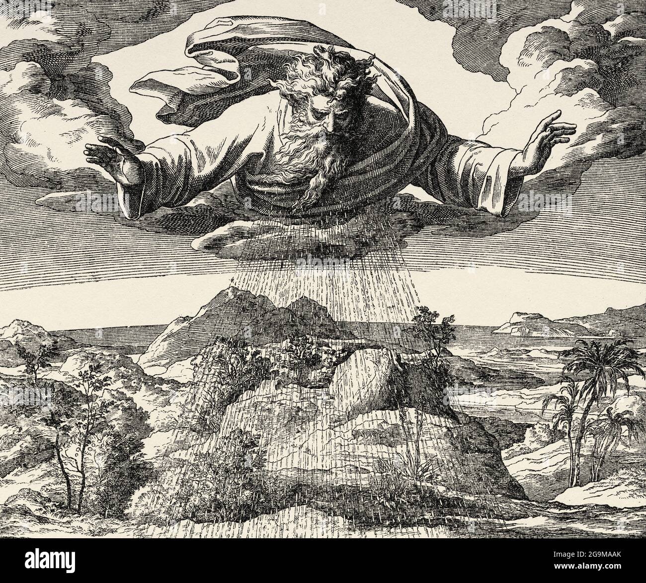 Genesis, the Beginning. God said, let the land produce vegetation: seed ...