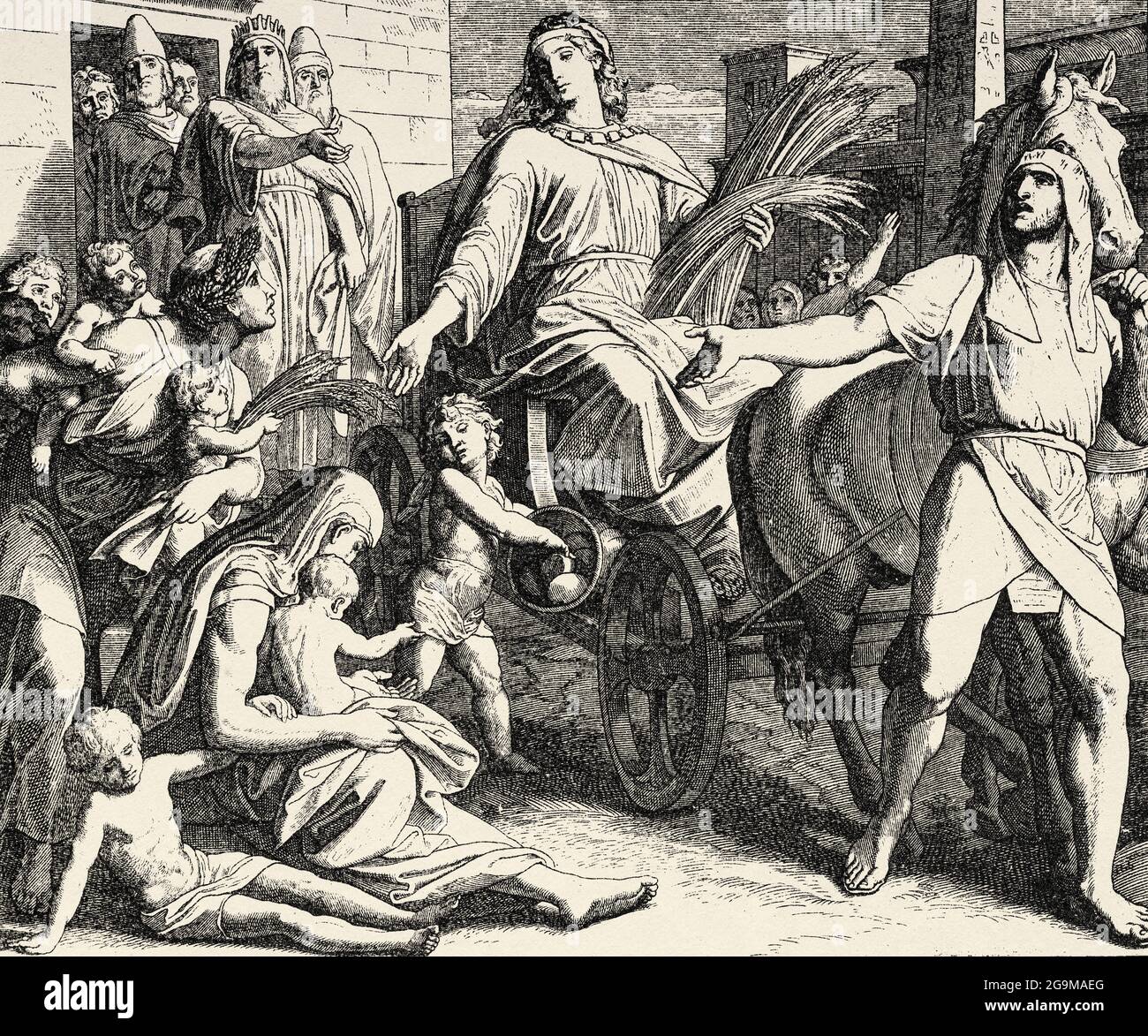 Genesis. Joseph went out to explore all of Egypt during the years of ...