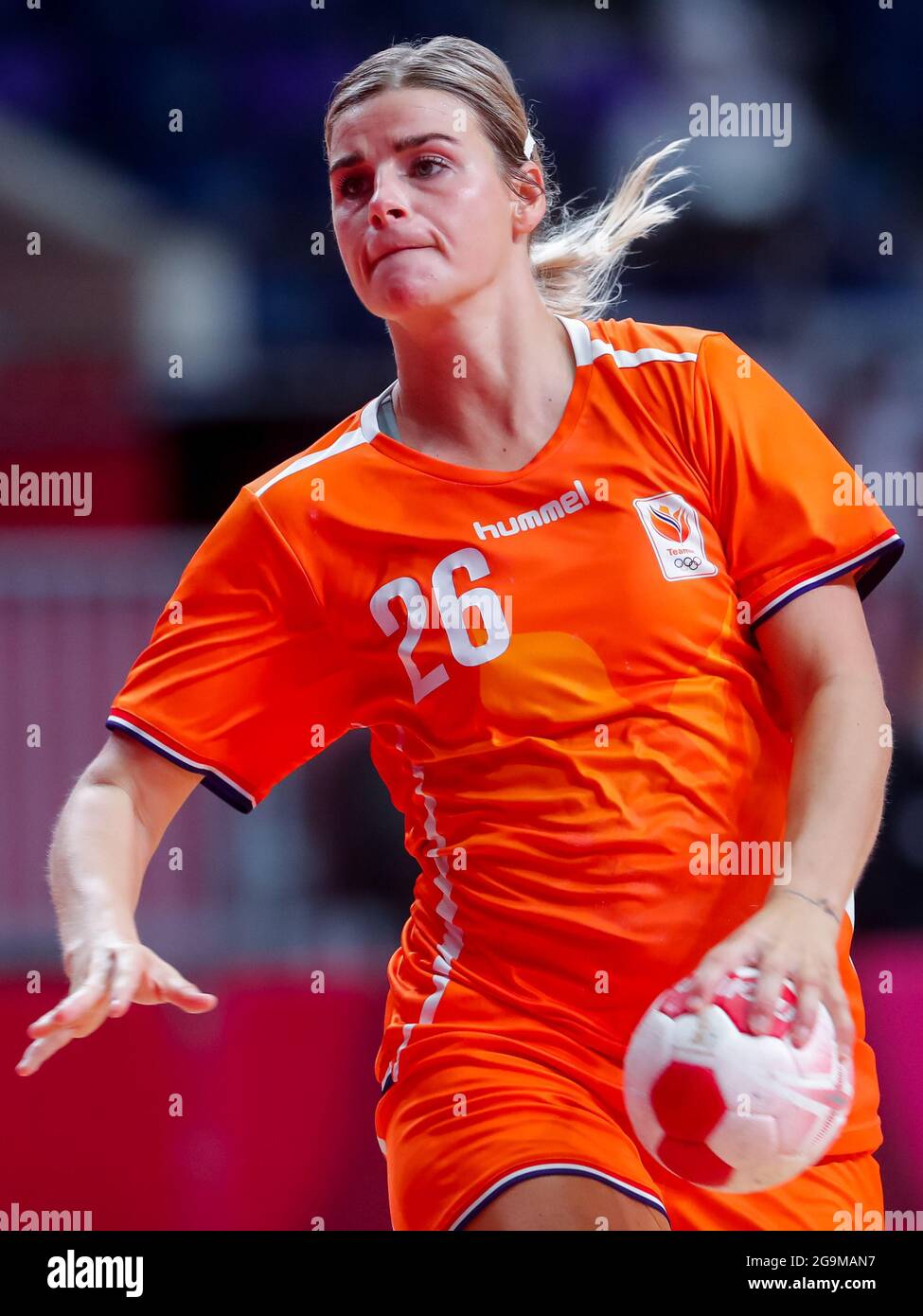 Tokyo, Japan. 28th July, 2021. TOKYO, JAPAN - JULY 28: Angela Malestein ...