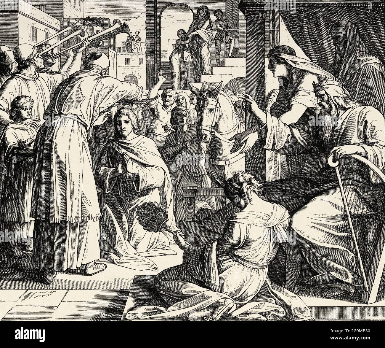 Solomon is anointed king. They anointed Solomon as king as David ...