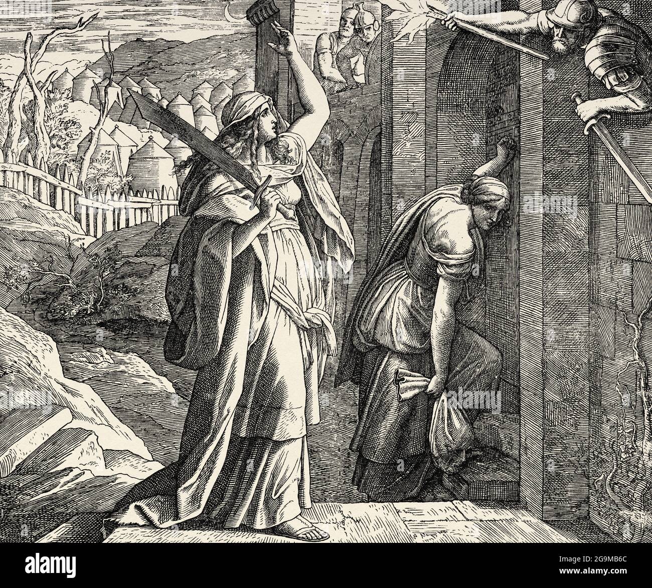 Judith returns to Betulia with the head of General Holofernes. Judith ...