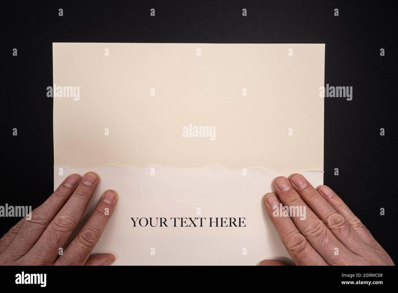 Buff paper texture hi-res stock photography and images - Alamy