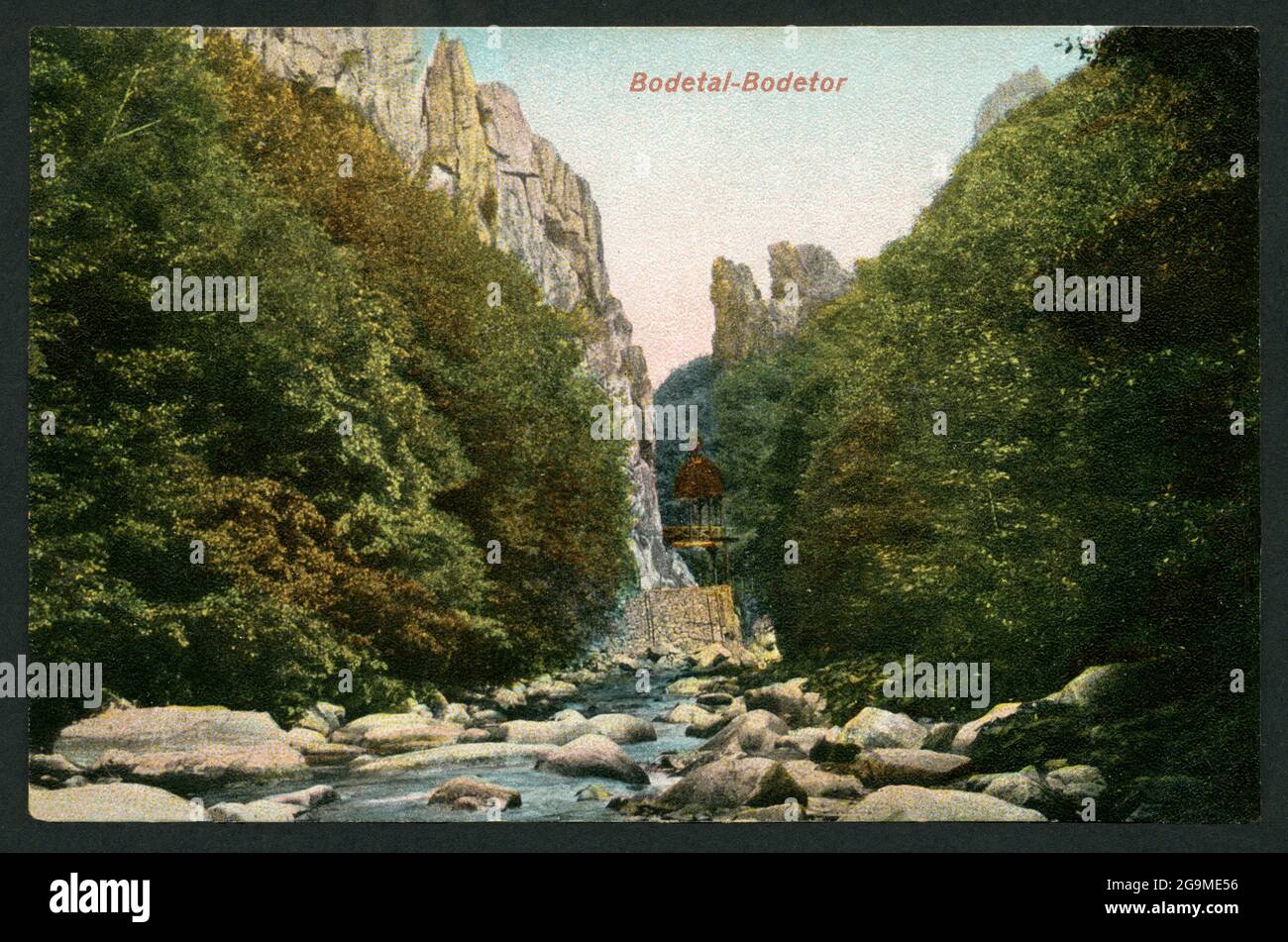 geography / travel, Germany, Saxony-Anhalt, Harz Mountains, Bode Gorge ...