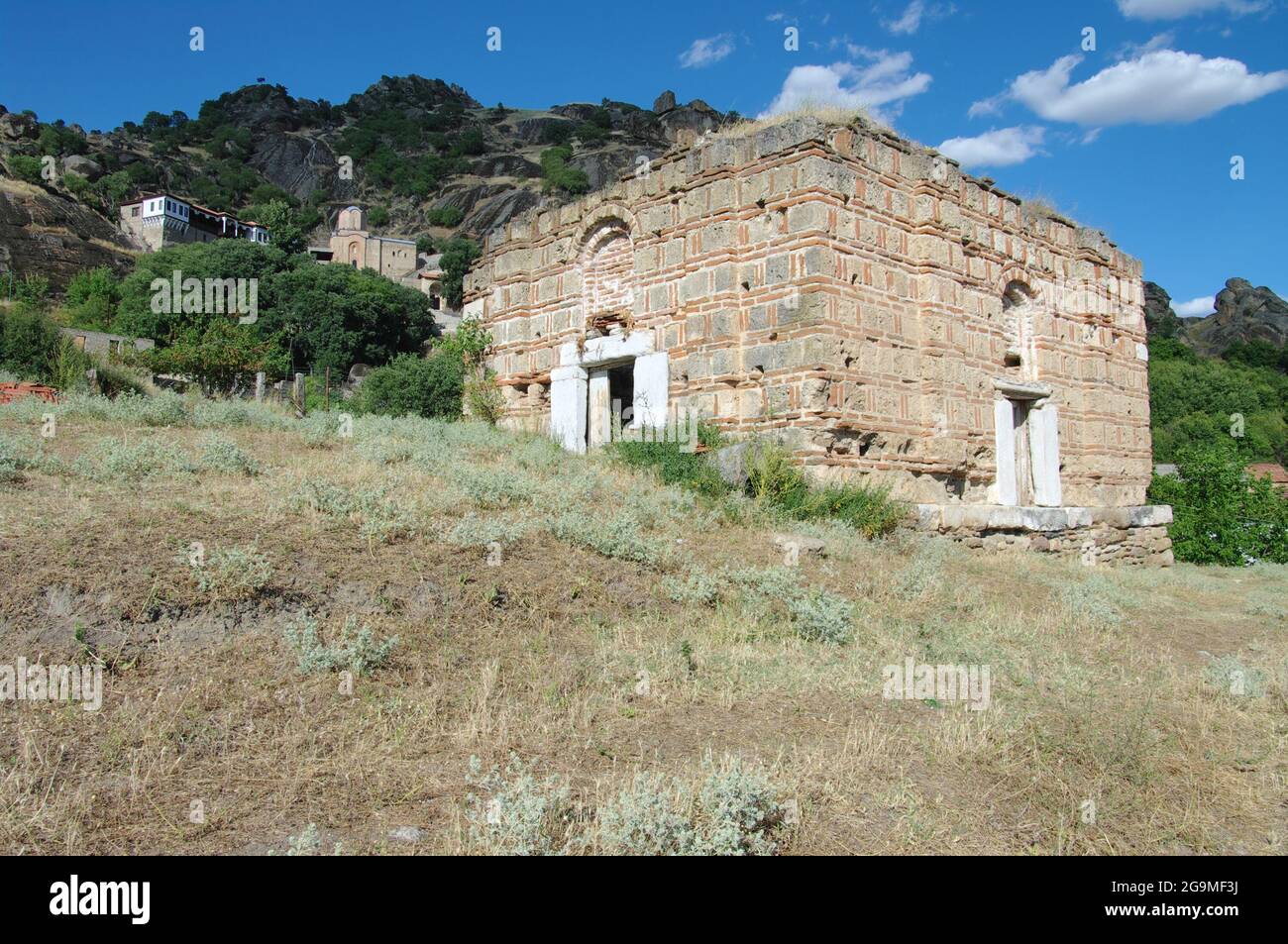 St. Atanas Church, on background the Monastery Holy Archangel Michael ...