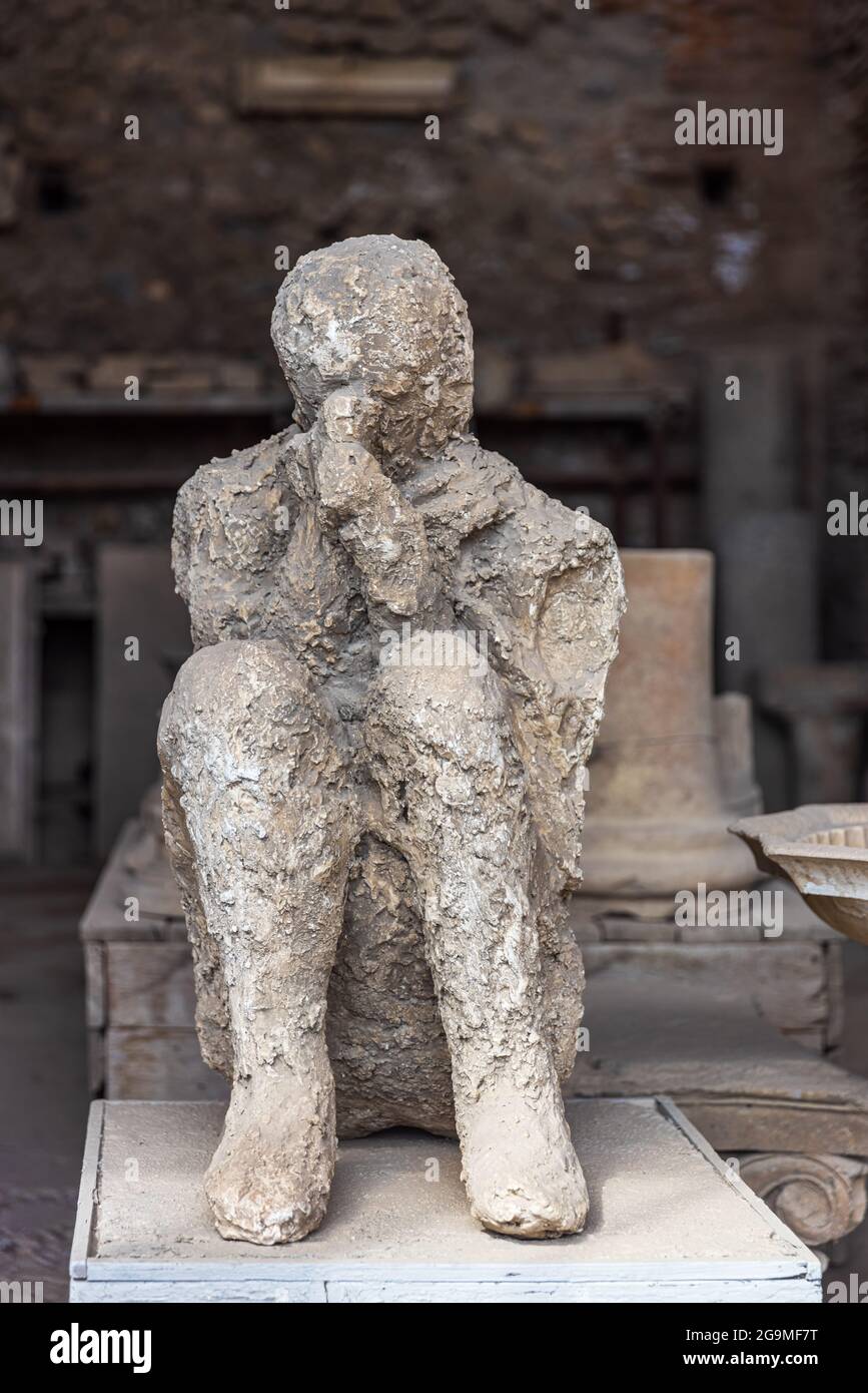 Pompeii Ash Statues