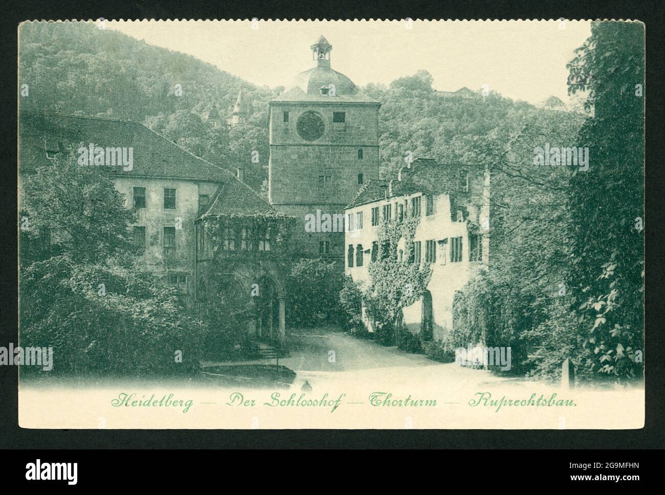 Heidelberg castle gate hi-res stock photography and images - Alamy