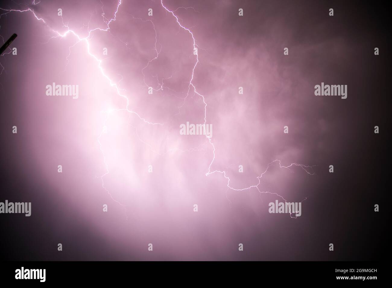 Thunder and lightning Stock Photo - Alamy