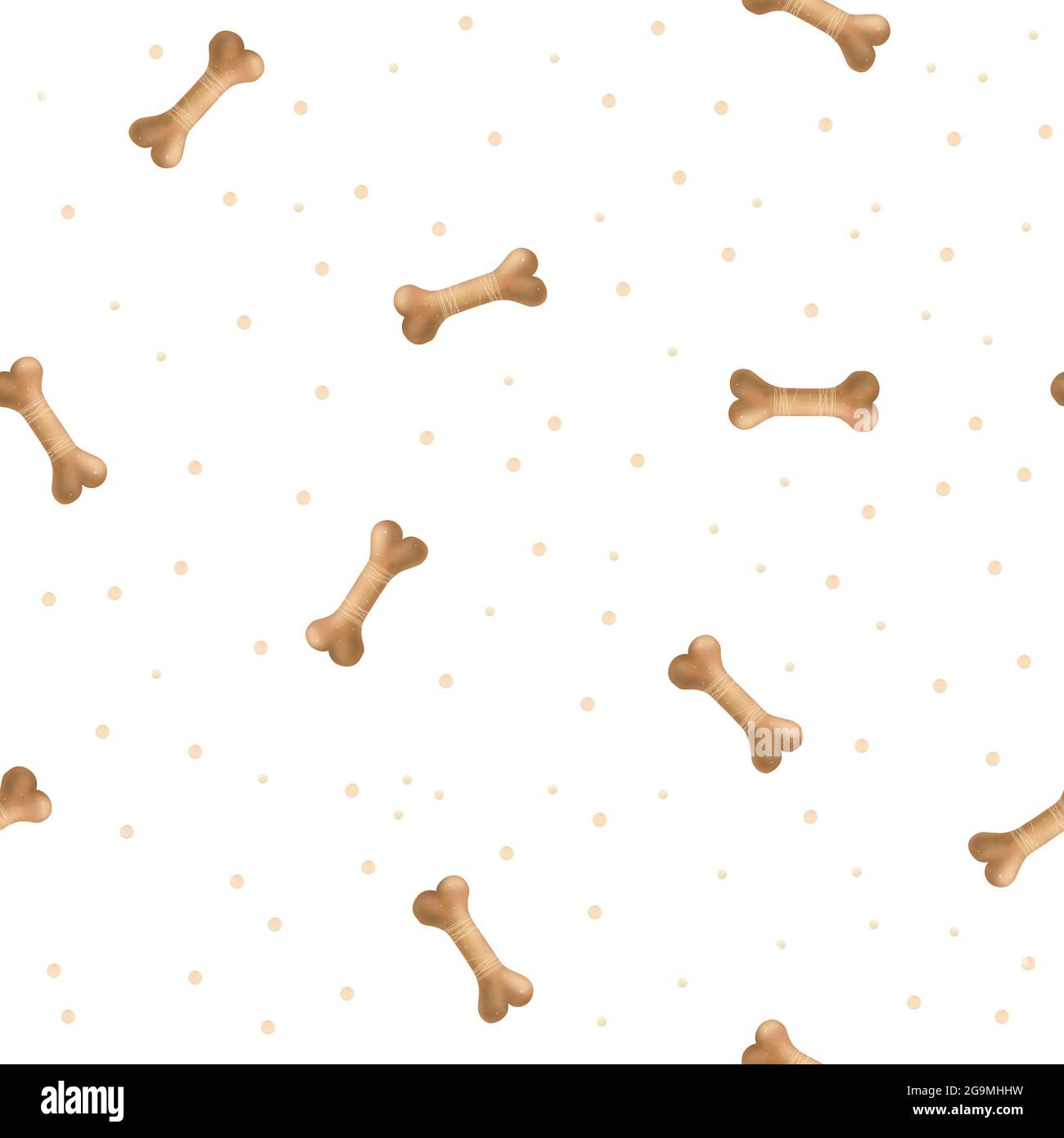 Seamless bones pattern pet Cut Out Stock Images & Pictures - Alamy
