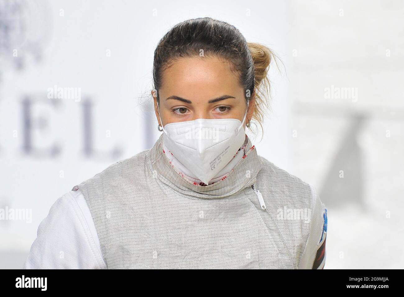 Alice Volpi Italian fencer, athlete of the yellow flames and of the ...