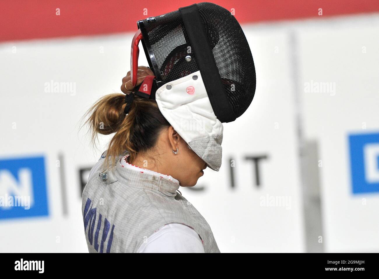 Alice Volpi Italian fencer, athlete of the yellow flames and of the ...