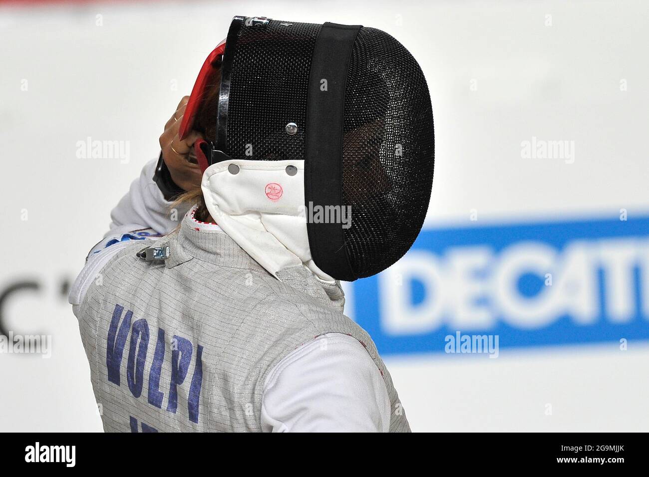 Alice Volpi Italian fencer, athlete of the yellow flames and of the ...