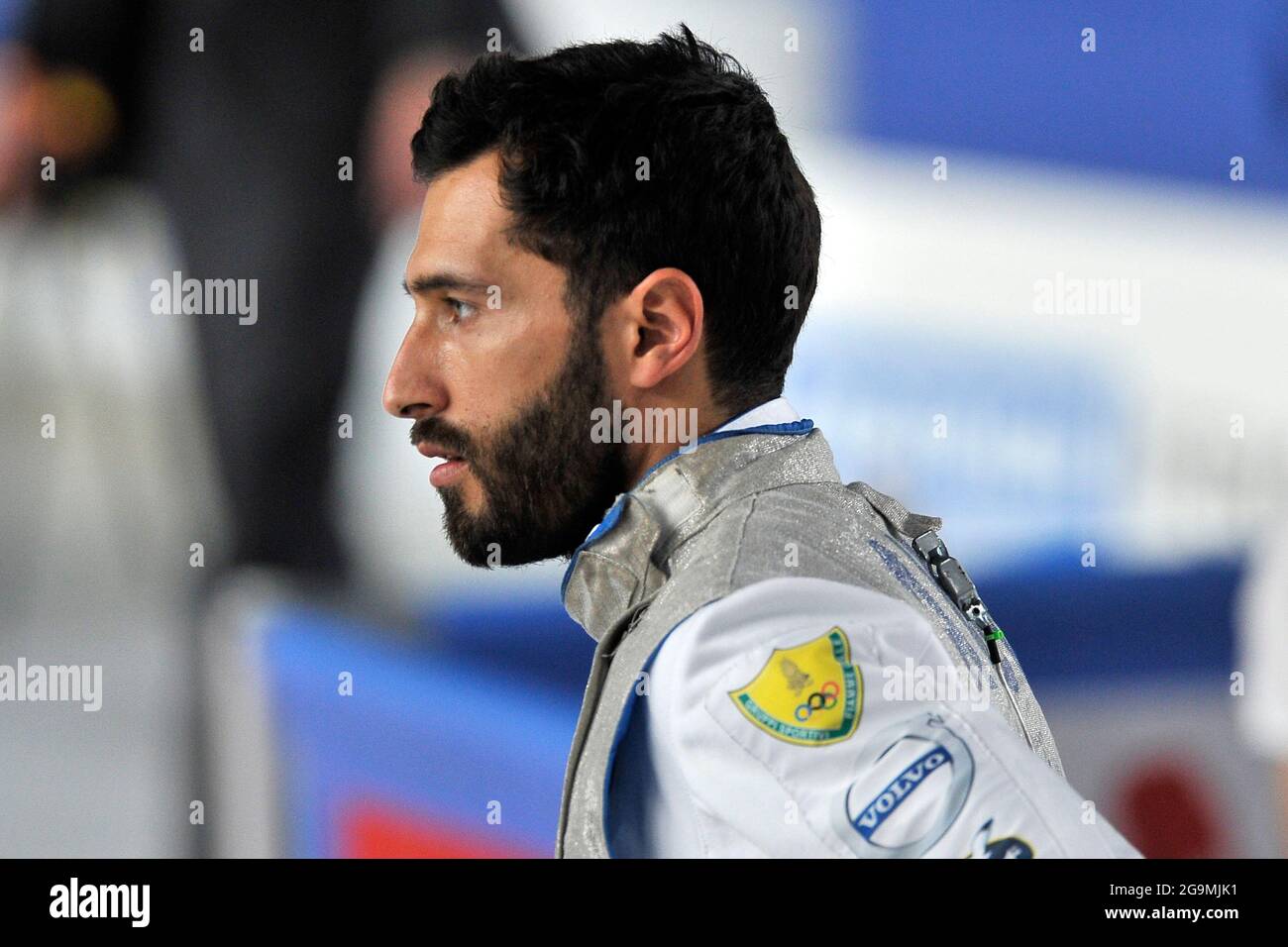 Giorgio Avola Italian fencer, athlete of the yellow flames and of the ...