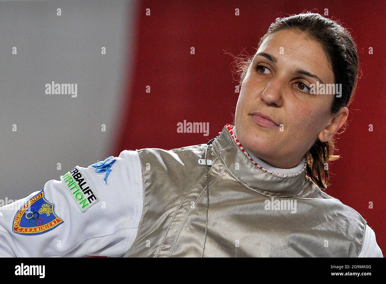 Arianna Errigo Italian fencer, athlete of the yellow flames and of the ...