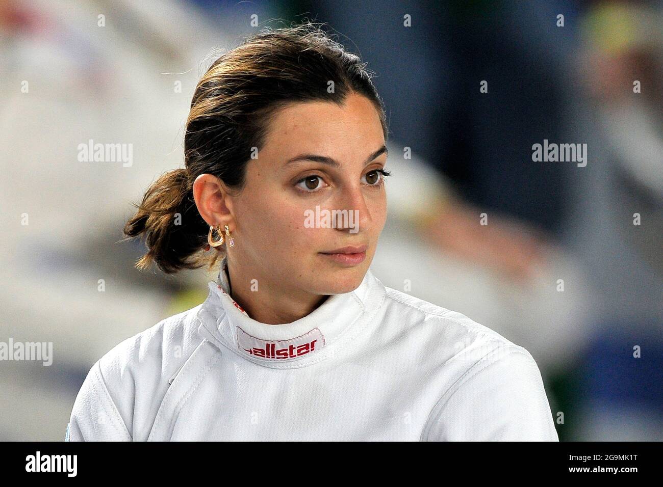 Rossella Fiamingo Italian fencer, during the 2021 Italian fencing ...