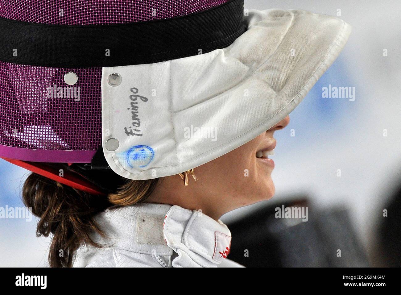Rossella Fiamingo Italian fencer, during the 2021 Italian fencing ...