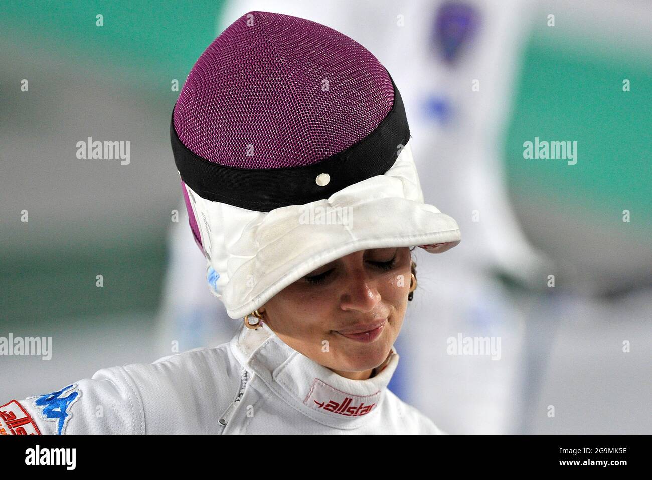 Rossella Fiamingo Italian fencer, during the 2021 Italian fencing ...