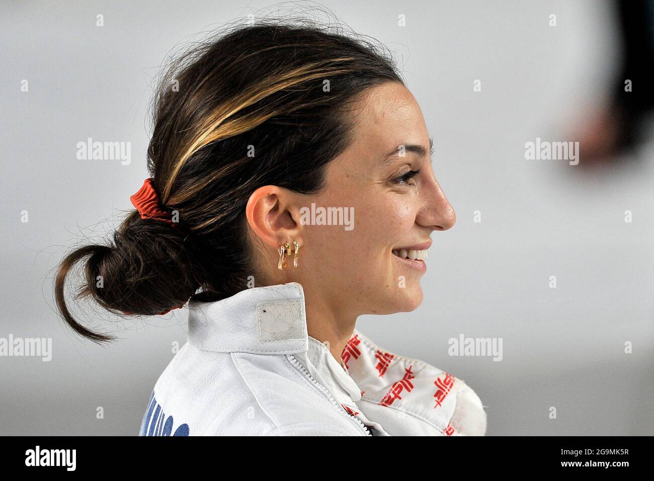 Rossella Fiamingo Italian fencer, during the 2021 Italian fencing ...