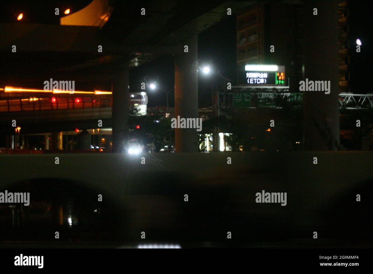 Night Drive - Japan Stock Photo - Alamy