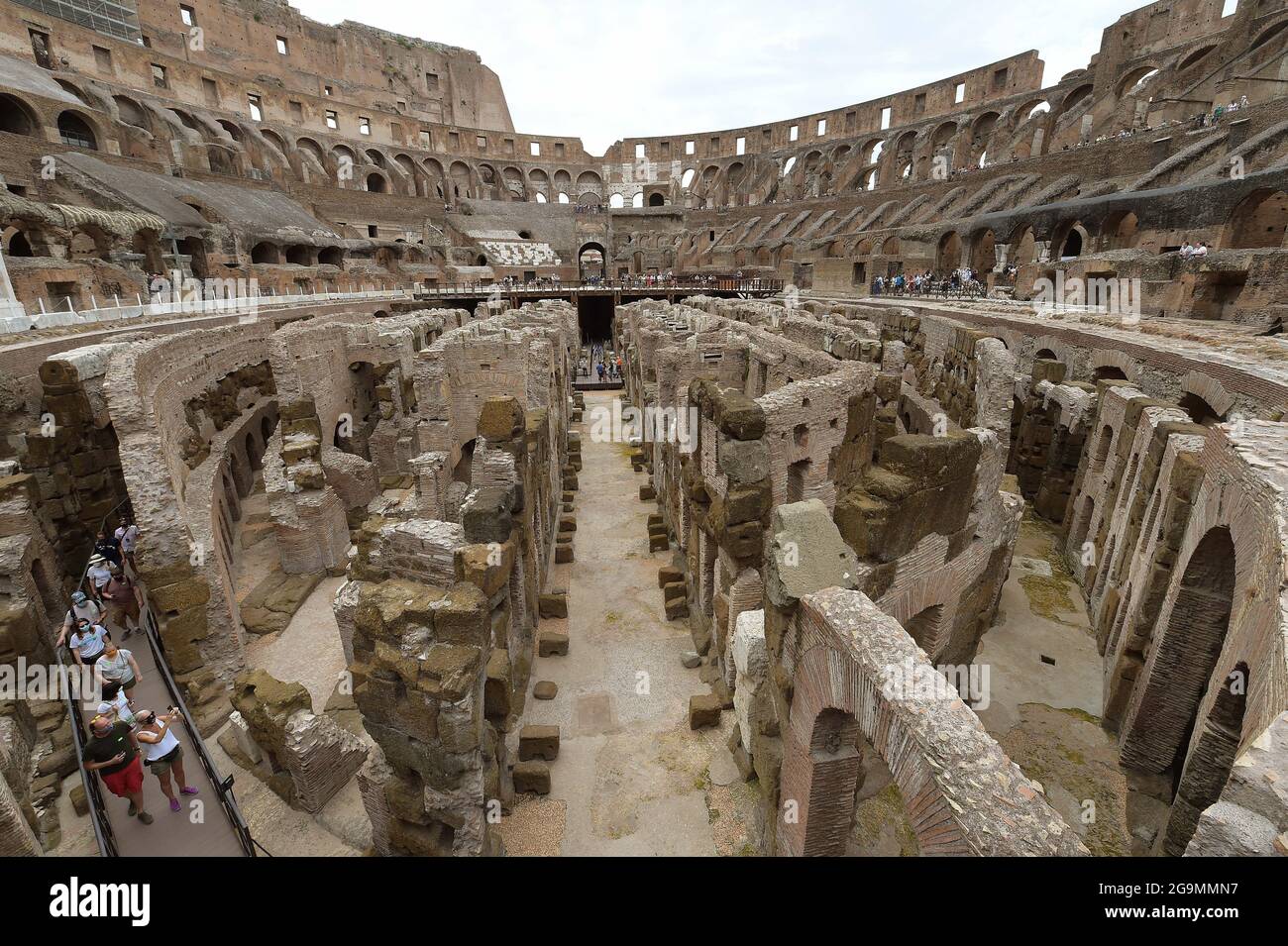 Colosseum’s underground levels, the ‘Hypogea’, has been restored and is ...