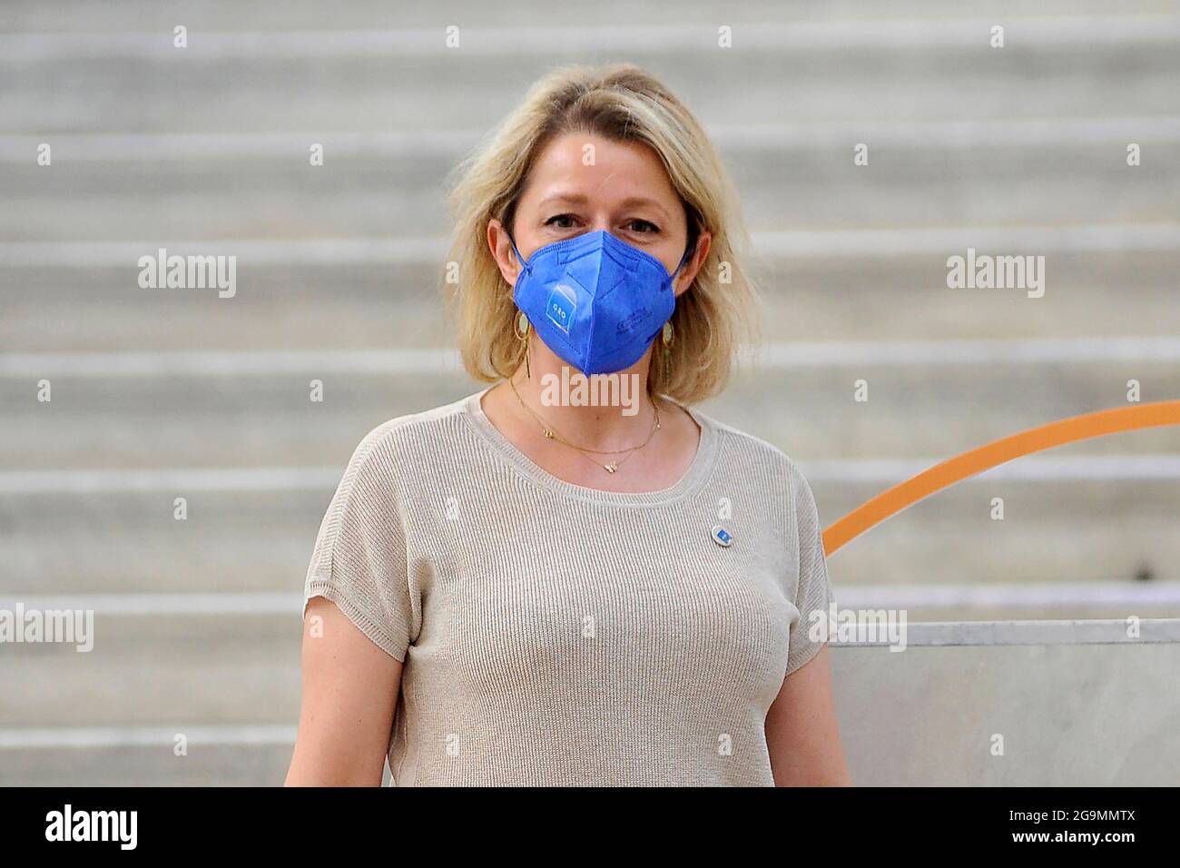 Barbara Pompili minister of ecological transition under the Castex ...