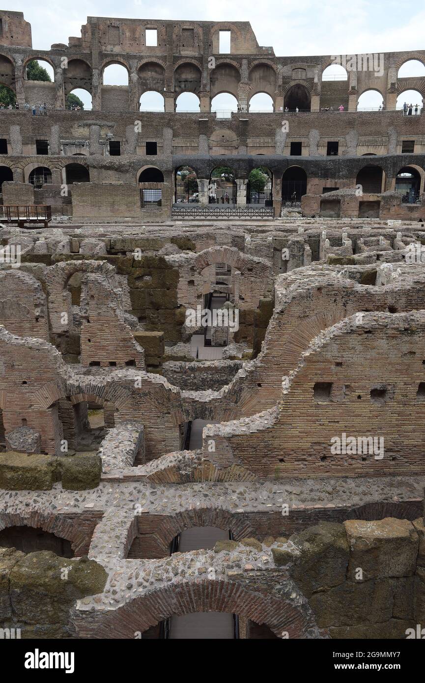 Colosseum’s underground levels, the ‘Hypogea’, has been restored and is ...