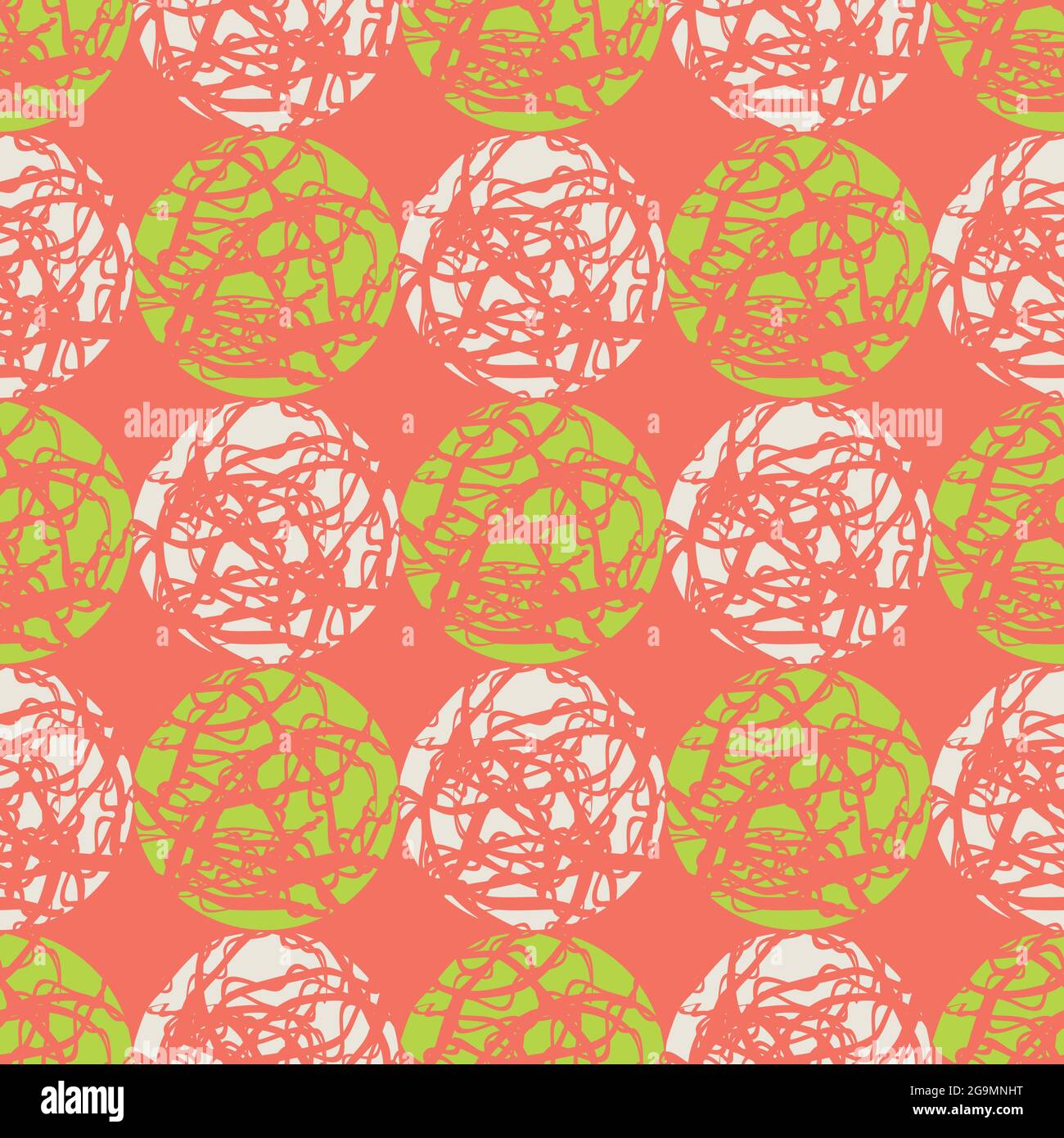 Marble effect circles vector seamless pattern background. Geometric ...