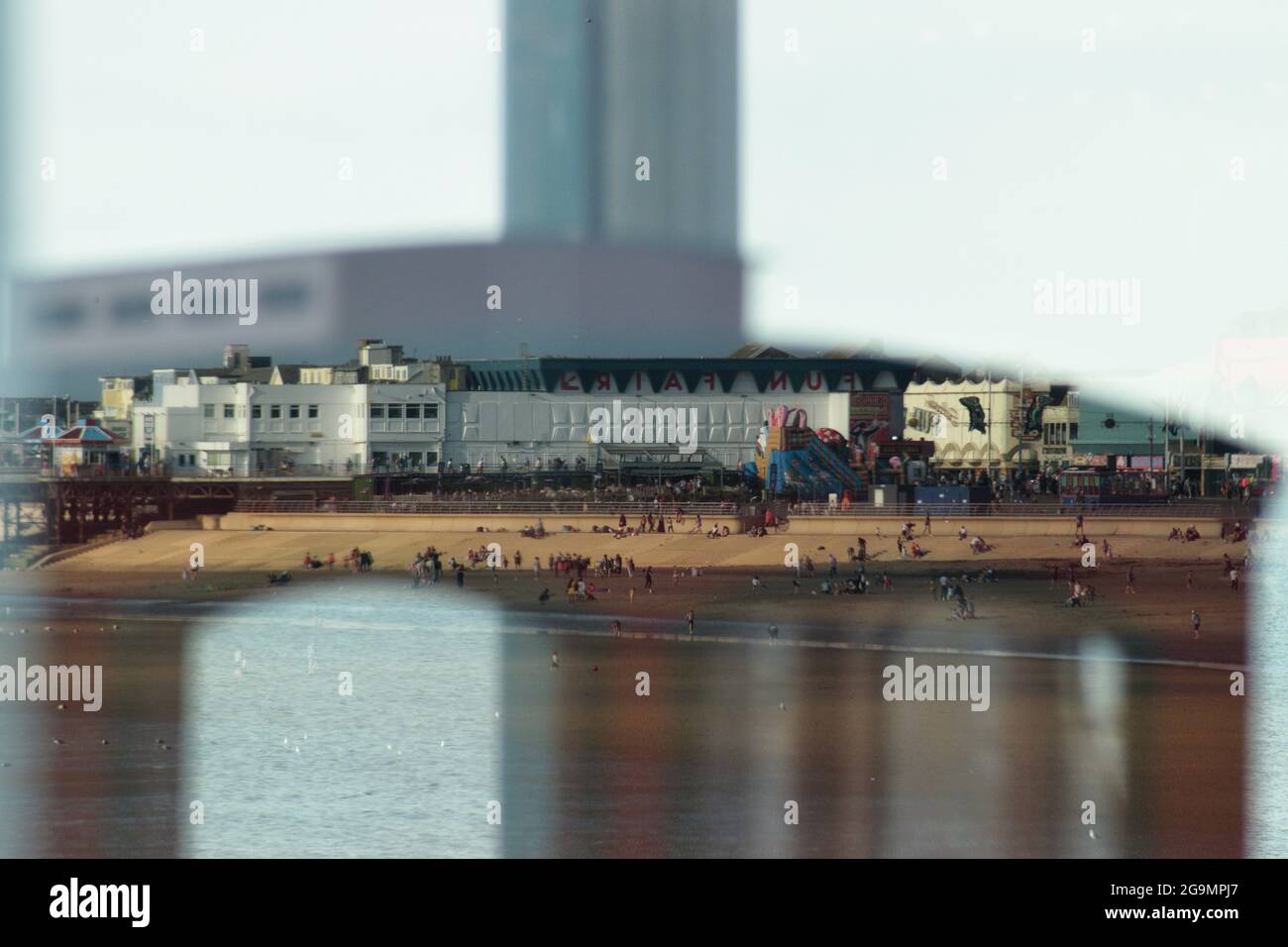 Window Reflection on North Pier of Central Pier Stock Photo - Alamy