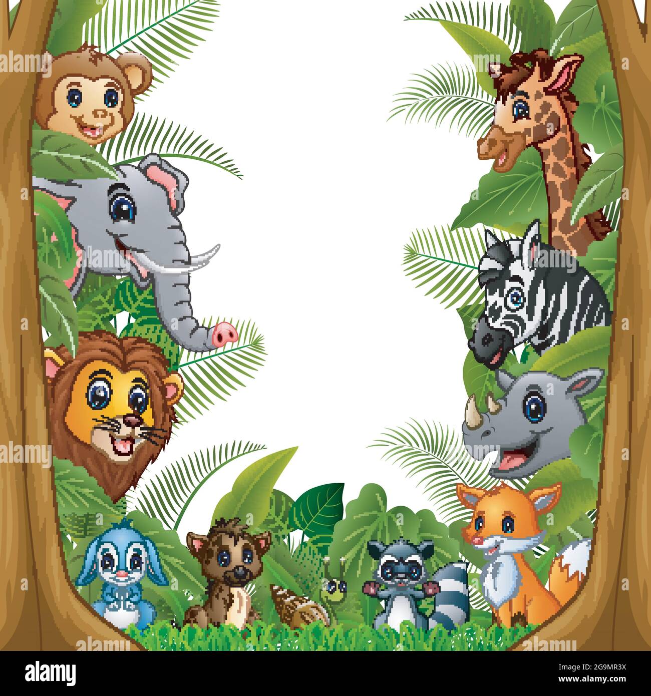 Real Forest Animals Together