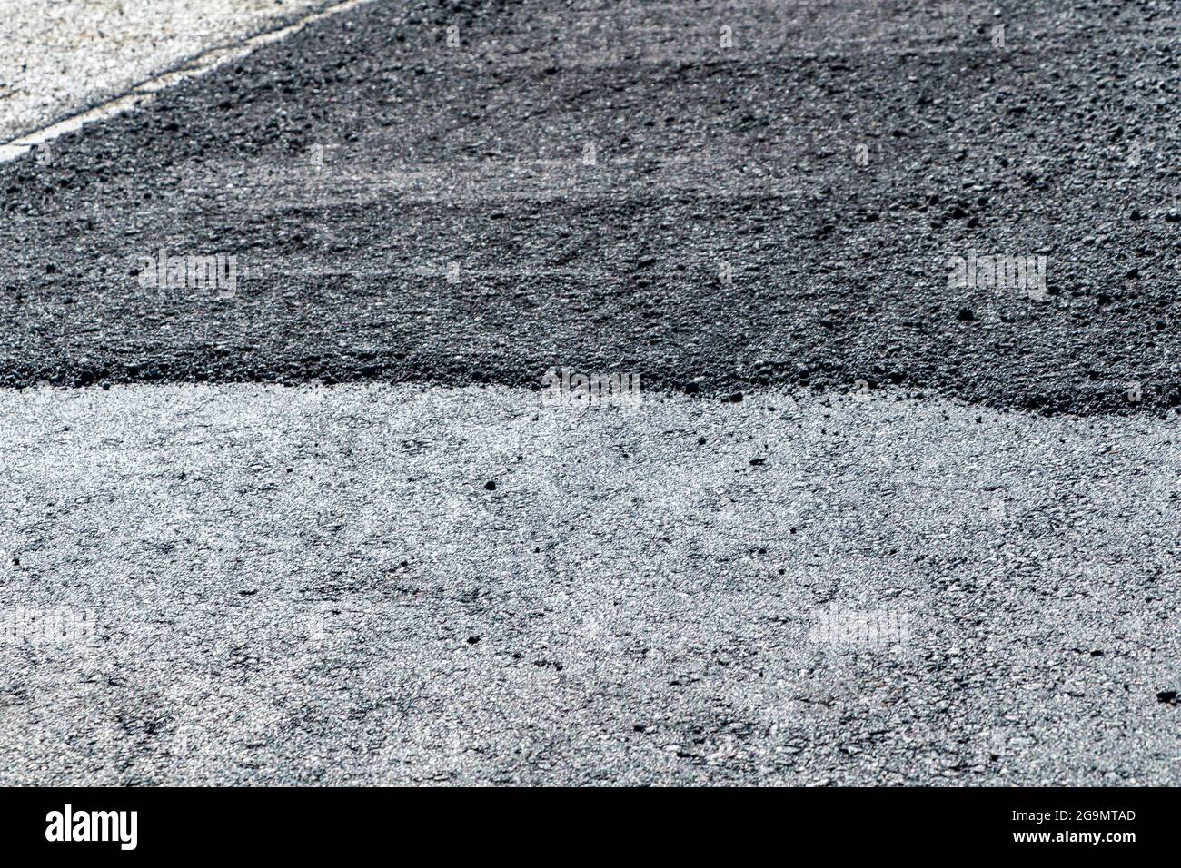 Asphalt texture from the final paving in 'hot machined bituminous ...