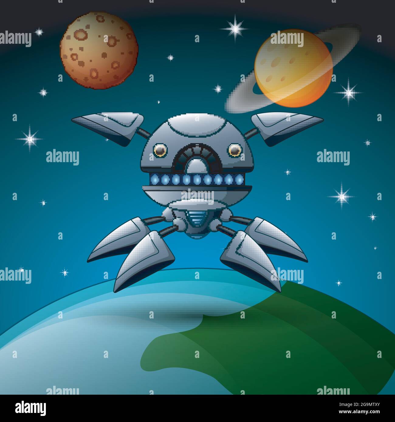 Flying blue program Stock Vector Images - Alamy