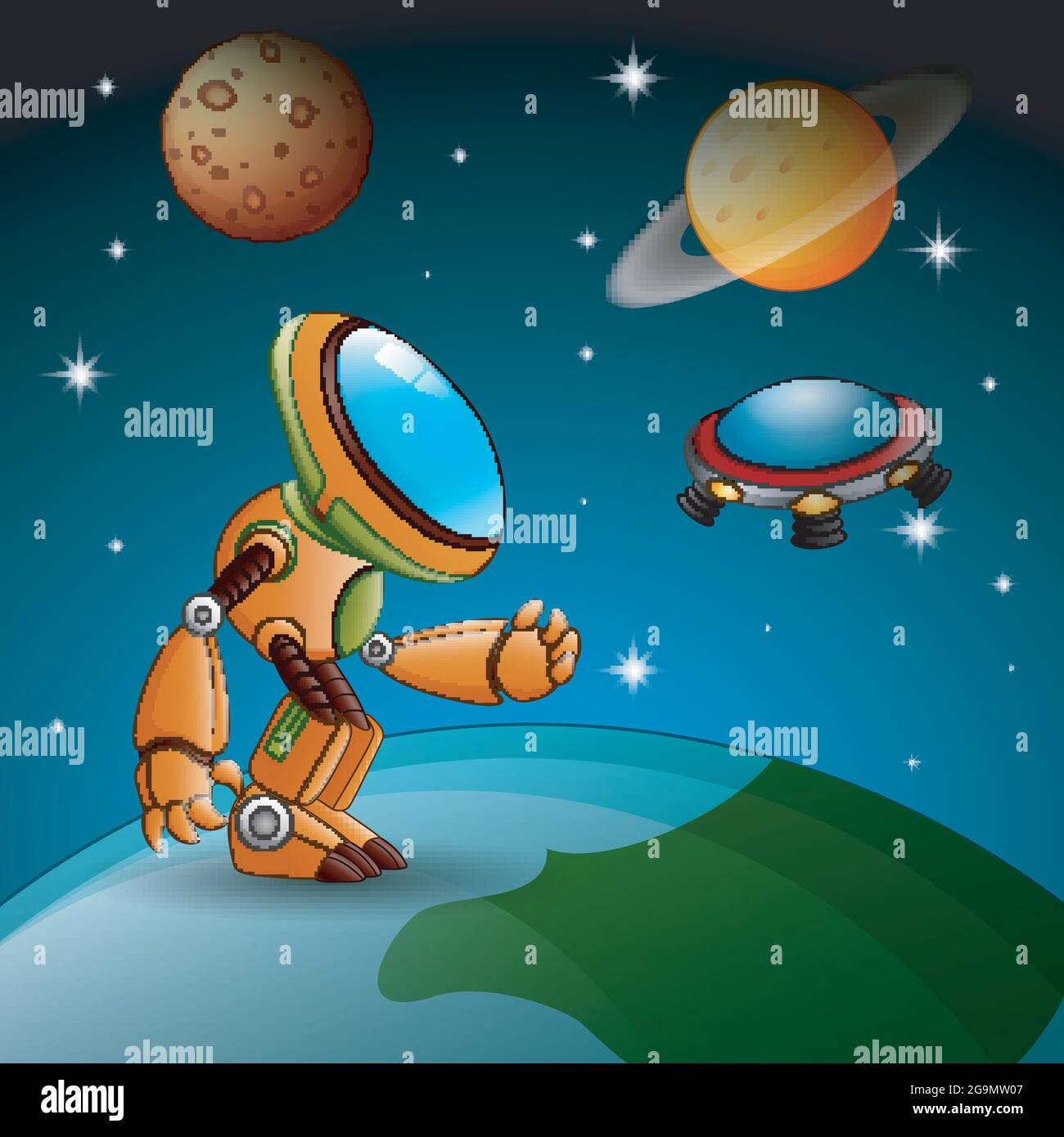 Flying blue program Stock Vector Images - Alamy