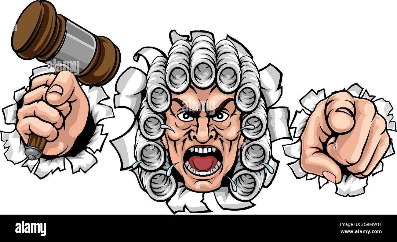 Judge gavel angry hi-res stock photography and images - Alamy